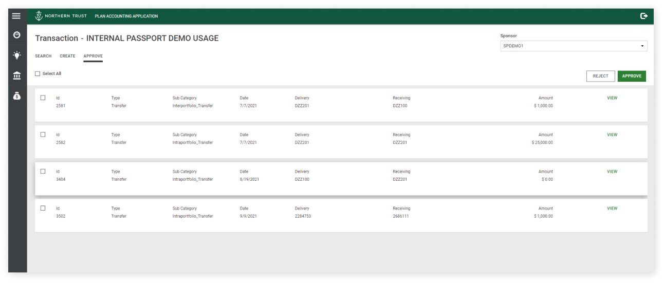 Plan Accounting Application | Northern Trust